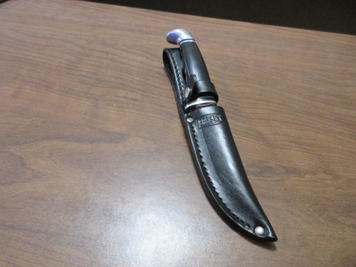 Rare Case 2 FINN 1987 Lighting SS Issue Mint Fixed Blade Sheath Knife ...