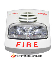 Simplex 49VO-WWF VO Wall White Fire Addressable Strobe for sale online | eBay