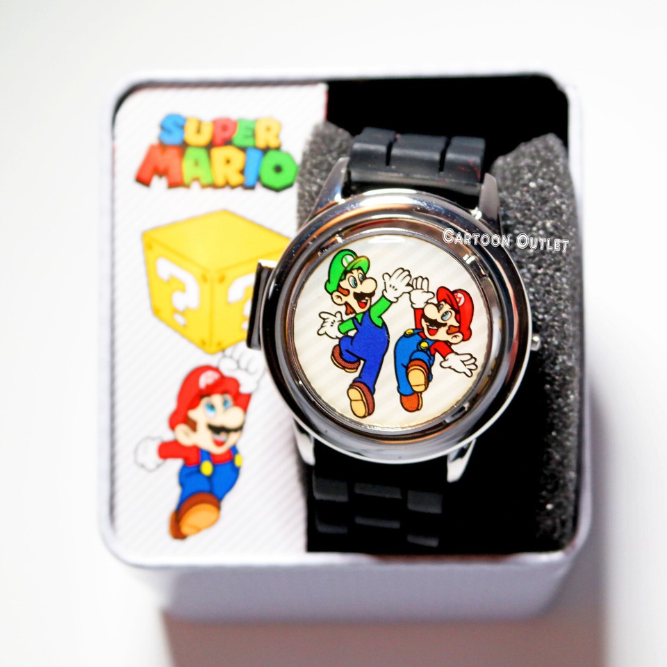 Super Mario Bros Boys Digital Wristwatch Kids Spinner watch Reloj ...