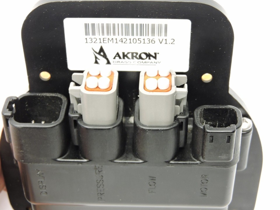Akron Brass Valve Actuator Module Display Pressure Flow Motor V1.2 NEW ...