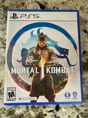 Mortal Kombat 1 PS5 Playstation 5 Brand New Sealed Factory Sealed MK1 ...