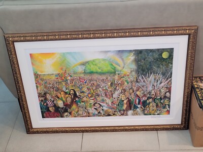 Robert Cenedella Artist Proof Lithograph Signed "So Many Roads ...