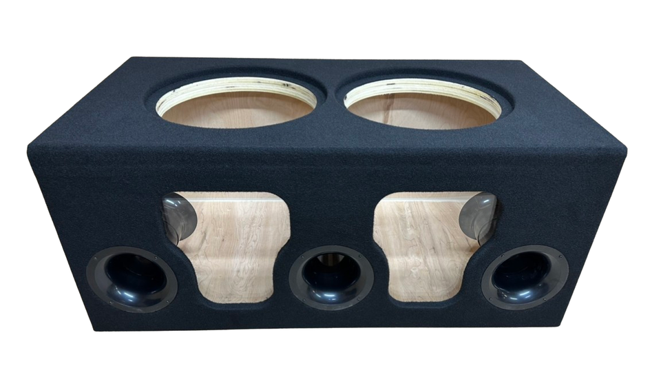 Custom Ported Subwoofer Box Enclosure for 2 15" Sundown Audio U Series ...