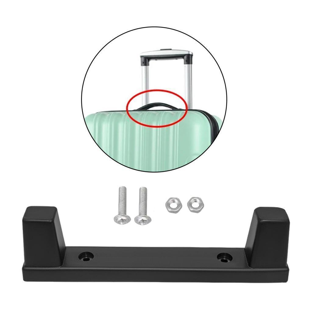 Luggage Feet Bracket Premium Black Plastic Sturdy Durable Baggage Stud ...