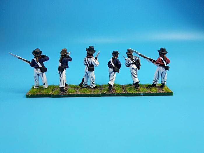 28mm Napoleonic painted French National Guard conscripts FN120 | eBay UK