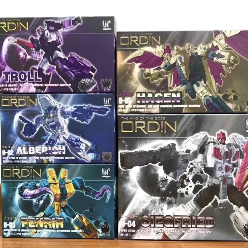 New Unique Toys Masterpiece Abominus Ordin Combiner Set of 5 toys ...