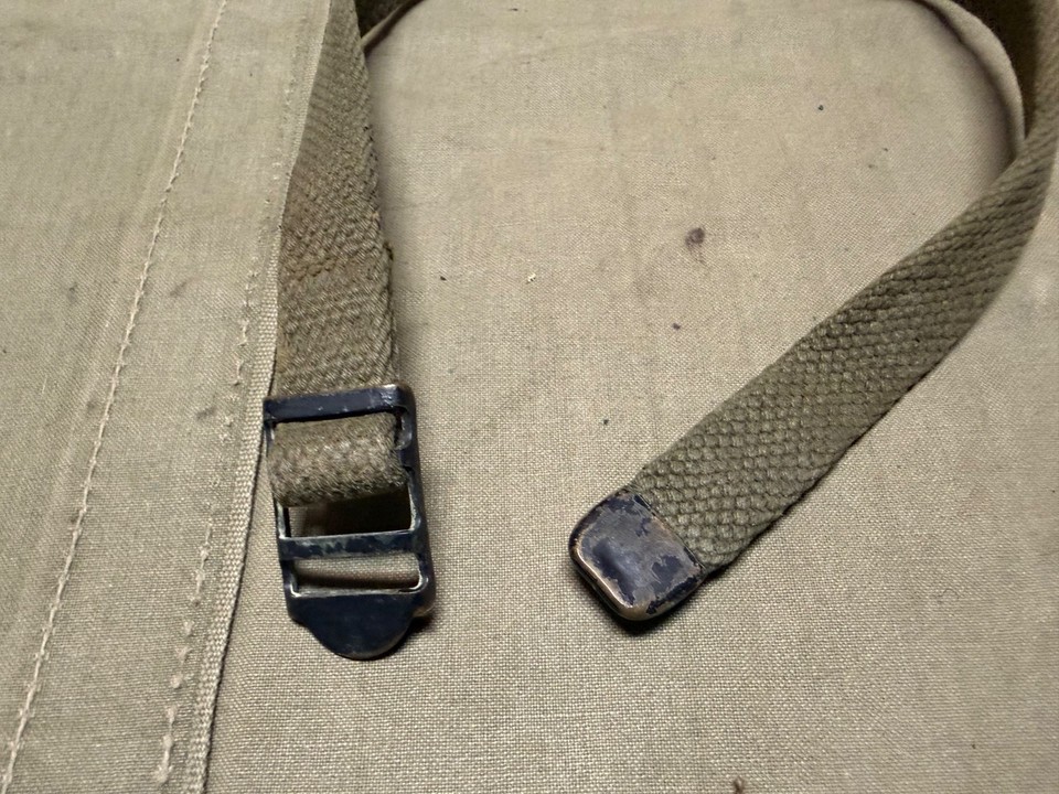 ORIGINAL WWII US ARMY AIRBORNE PARATROOPER EQUIPMENT LEG STRAP | eBay