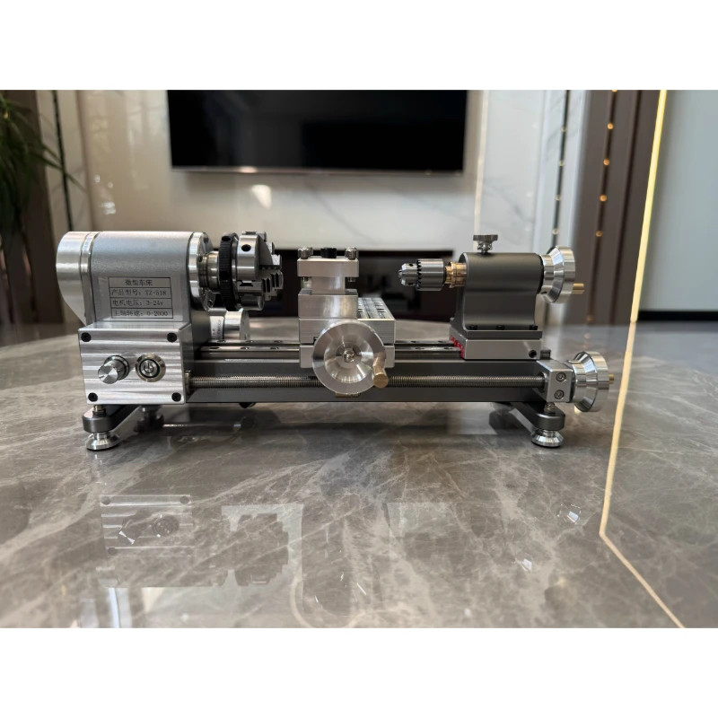 Mini Lathe Metal Desktop Precision DIY Micro Lathe, Tabletop Mini Lathe ...