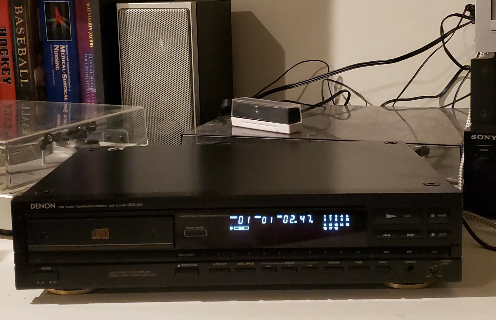 Denon DCD-910 PCM Audio Technology/compact Disc Player Made In Japan ...