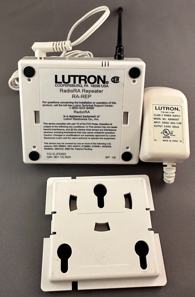 NEW, Open Box, Lutron, RA-REP-WH RadioRA Repeater | eBay