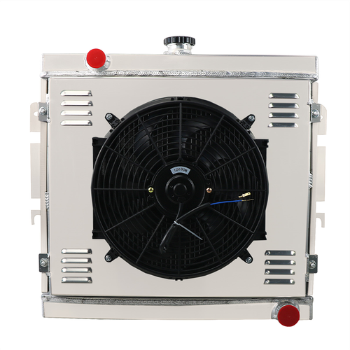 3 Row Radiator Shroud Fan Kit For Chrysler Valiant CL CM 4.3 VJ VH VK ...