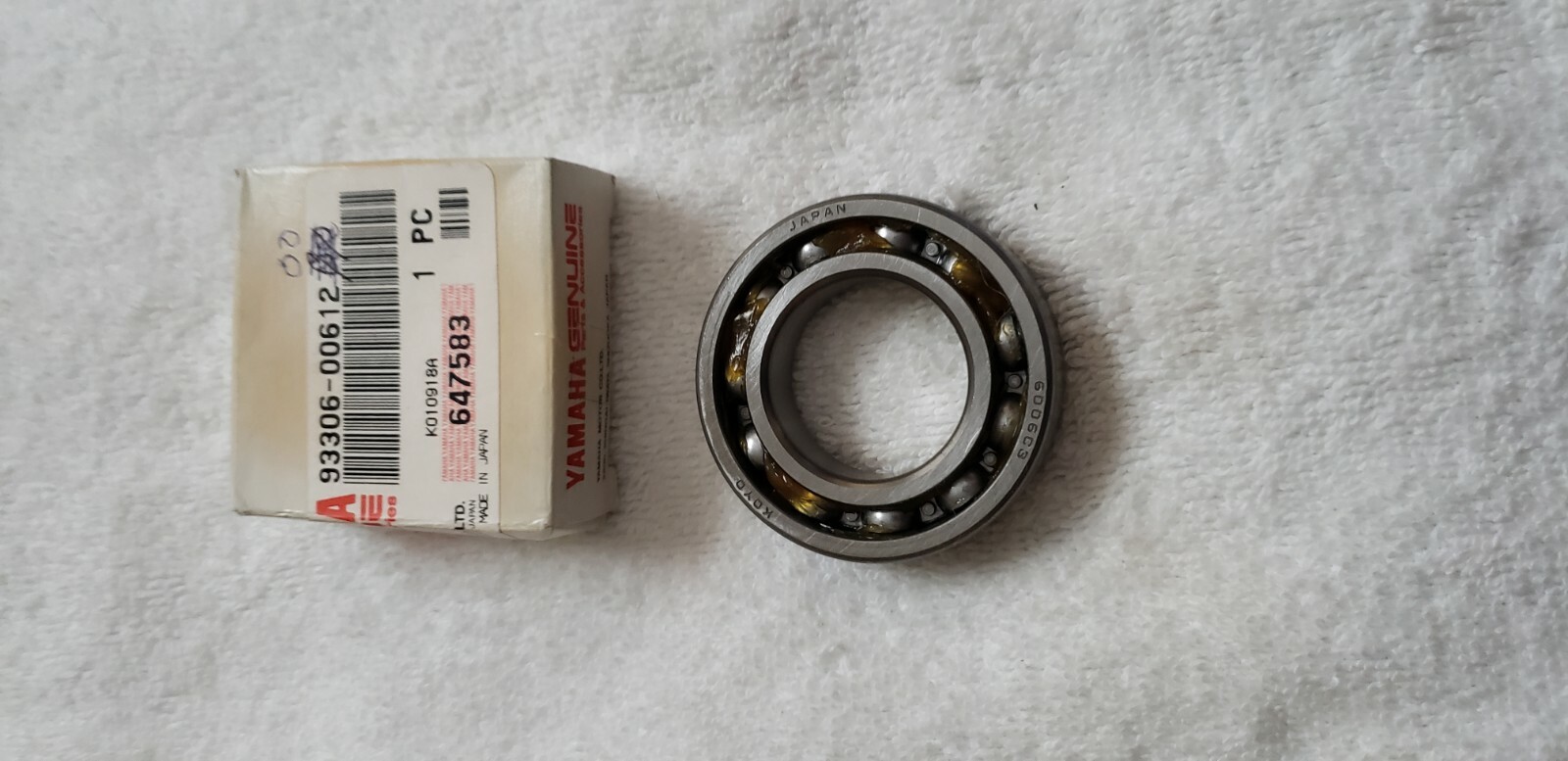 Yamaha OEM 93306-00612-00 Bearing Crankcase | eBay