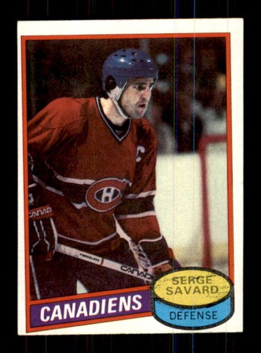 1980-81 Topps #26 Serge Savard VGEX Canadiens 548225 | eBay
