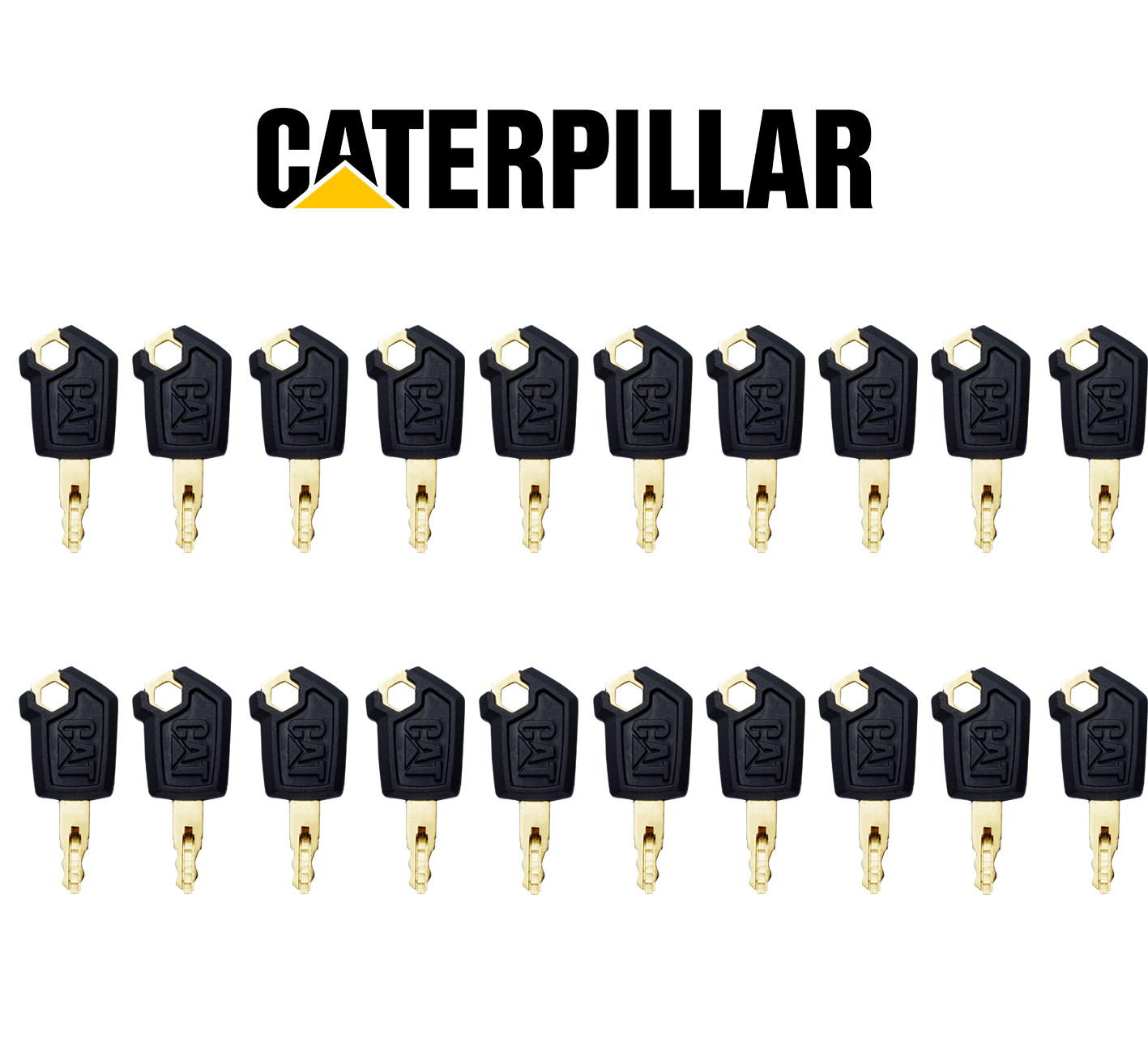 20PCS 5P8500 Keys For CAT Caterpillar Heavy Equipment Ignition Key ...