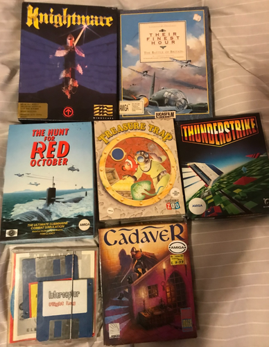 Collection Bundle of 7 Boxed Vintage Amiga Games | eBay