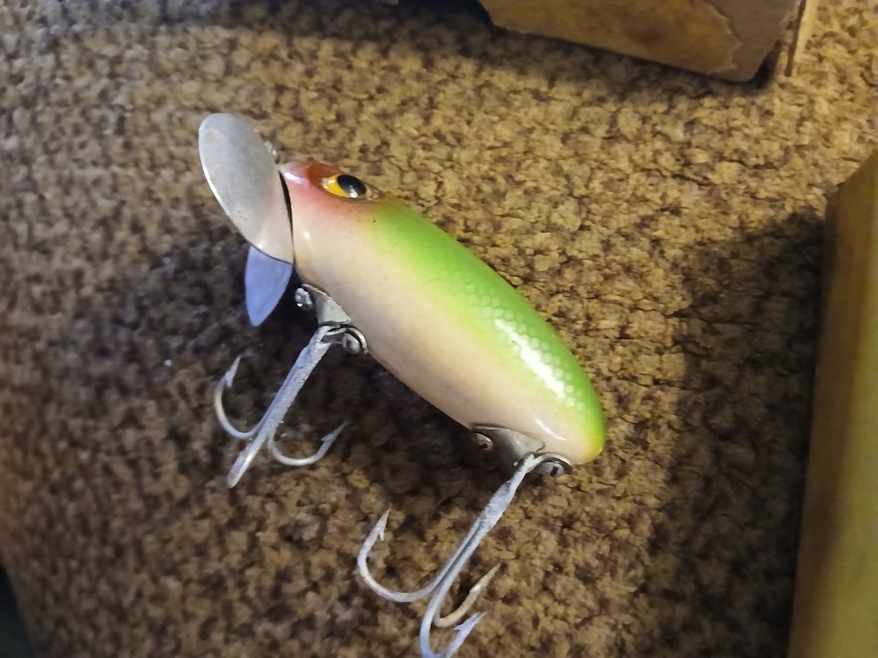 Vintage Classic Fred Arbocast 3” Jitterbug. New In Box | eBay