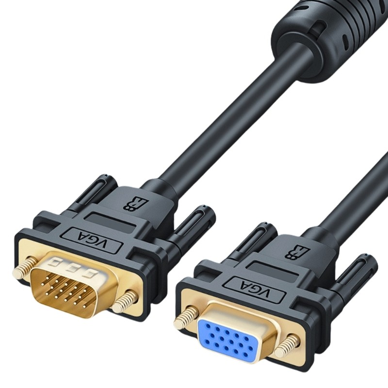 Extended VGA Cable VGA Male to Female High Clear Transfer Cable For ...