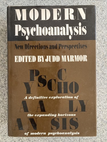 MODERN Psychoanalysis New Directions and Perspectives Edited by Judd ...