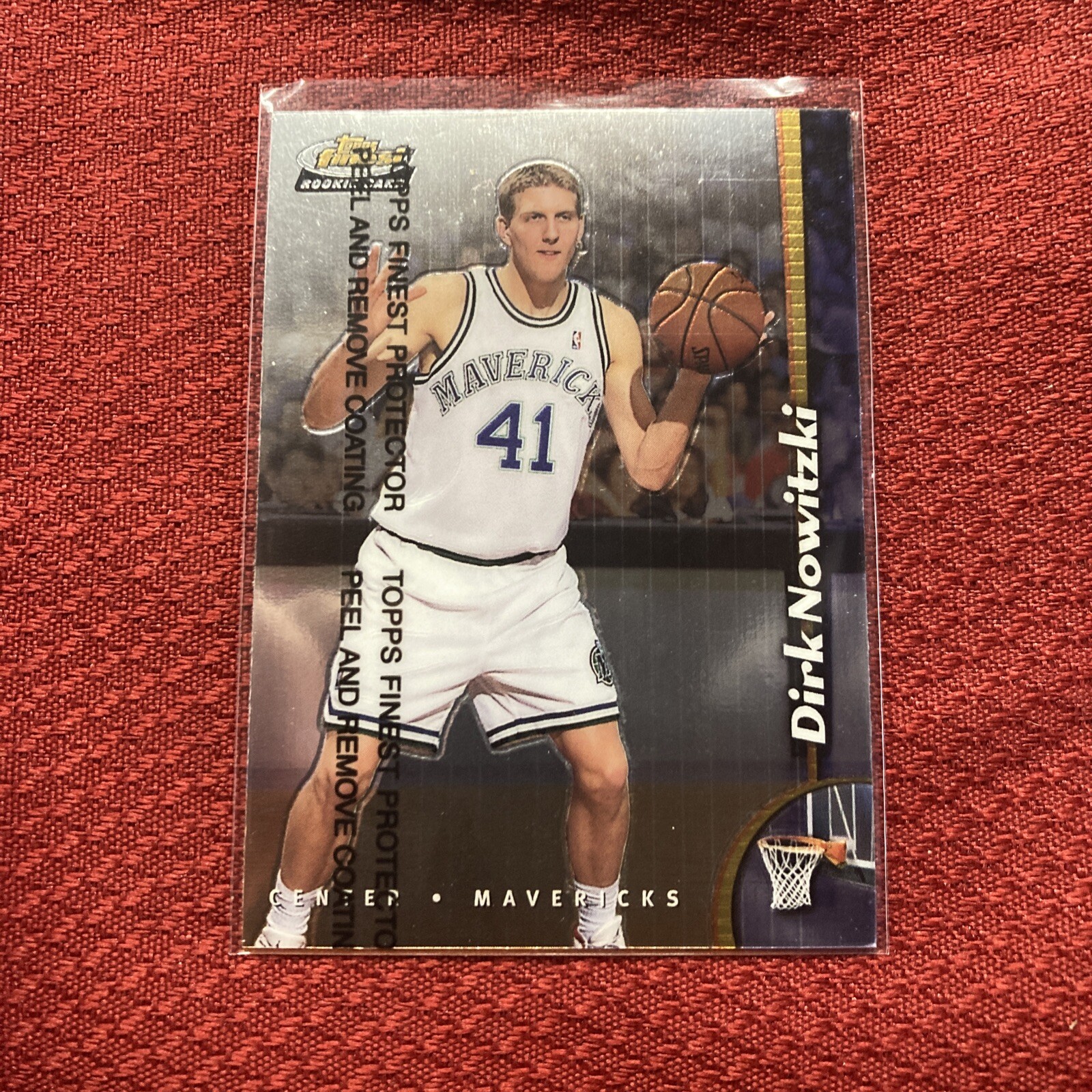 1998-99 Dirk Nowitzki Topps Finest Rookie Card | eBay
