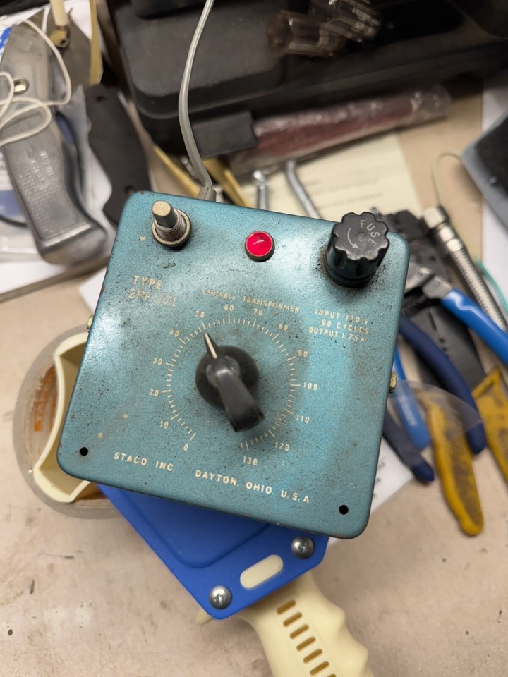 Staco 2pf-171 Variable Transformer | eBay