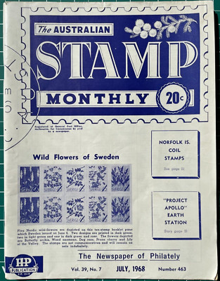 The Australian Stamp Monthly Magazine - July 1968 Vol 39, No 7 | eBay