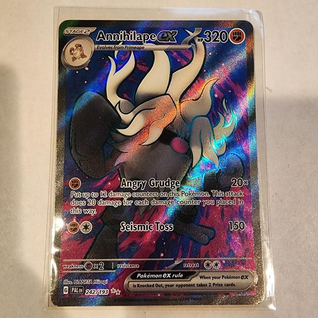 Pokémon TCG Annihilape ex Scarlet & Violet - Paldea Evolved 242/193 ...