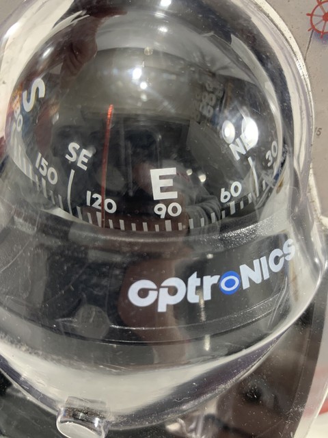 Optronics Illuminated Marine Bracket Mount Compass Model Cp-200 for ...