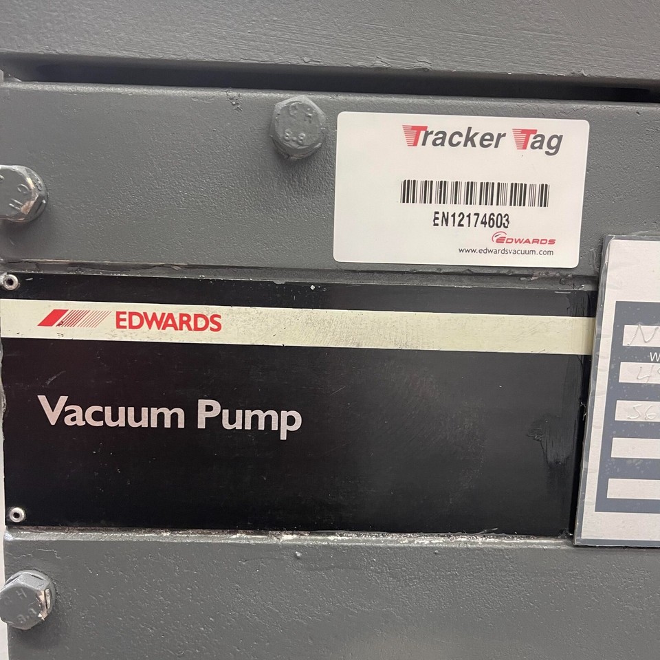 Edwards E2M175 Dual Stage Rotary Vane Mechanical Industrial Vacuum Pump ...