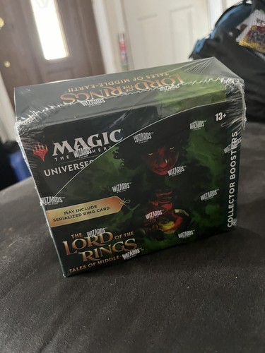 Magic The Gathering MTG Lord of the Rings Collector Booster Box Sealed ...