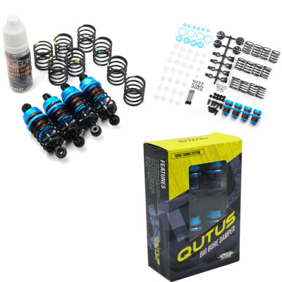Yeah Racing QUTUS 55mm Damper Shock Set 1/10 Touring M-Chassis Car Blue ...