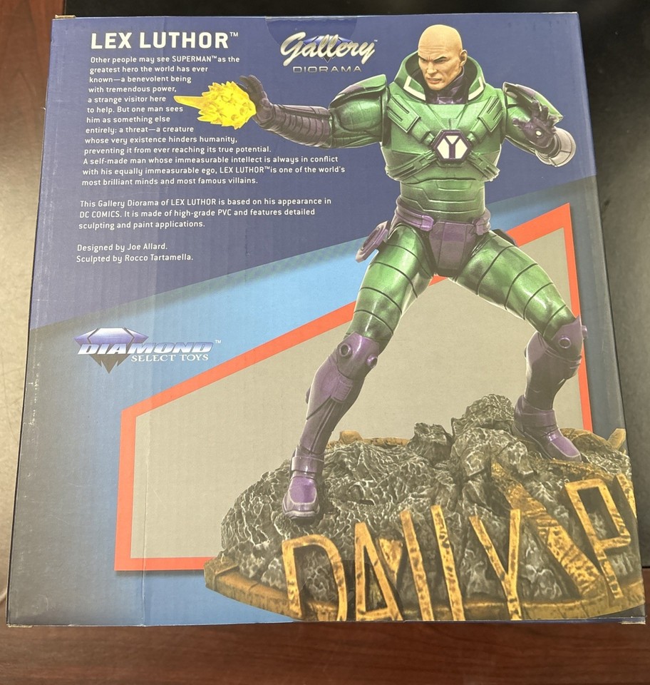 DC Gallery Diorama Lex Luthor PVC Statue | eBay