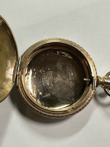 Antique 18 Size Monarch Gold-Filled Empty Pocket Watch Hunting Case WS ...