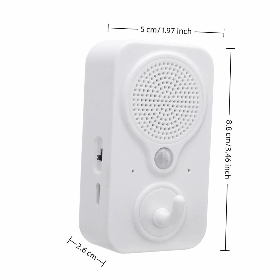 Type C Interface Motion Sensor Doorbell Welcome Alarm Shop Application ...