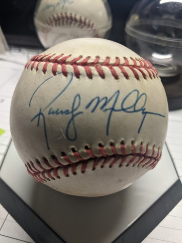 RANDY MILLIGAN SIGNED IP BOBBY BROWN AMERICAN LEAGUE BALTIMORE ORIOLES ...