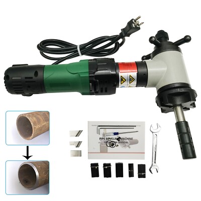 ISE-80 220V Electric Inner Swelling Chamfering Machine Pipe Beveling ...