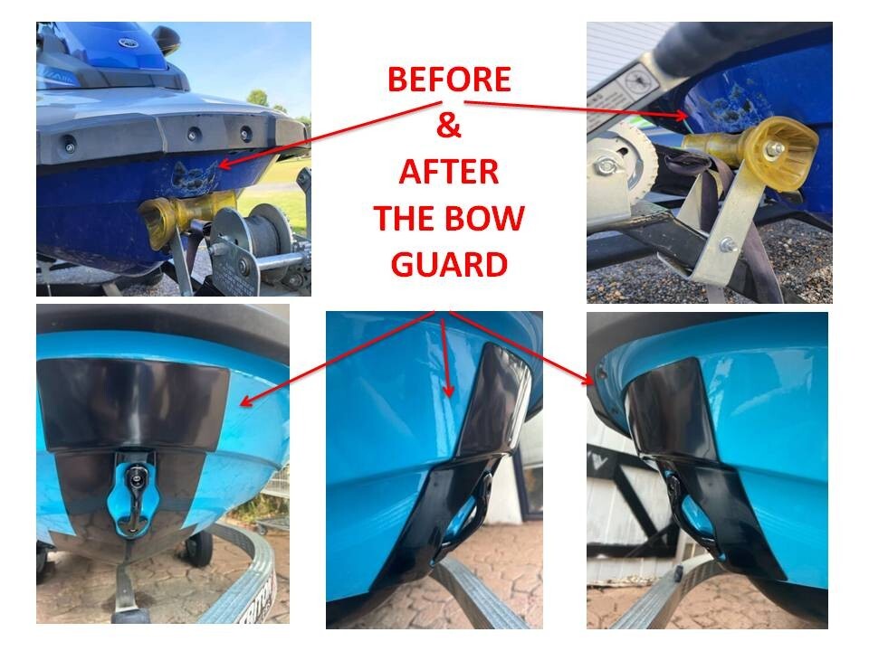 PWC FRONT TRAILER BOW GUARD FOR 2021-2025 YAMAHA VX | eBay