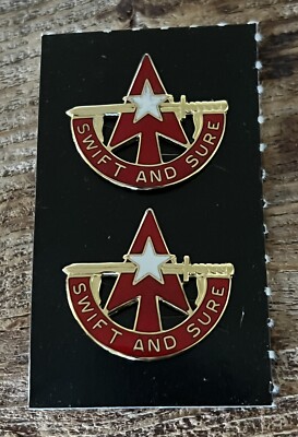 U.S. ARMY CREST: 32ND AIR AND MISSILE DEFENSE COMMAND Pair | eBay