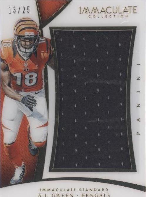 2015 Panini Immaculate Collection - Immaculate Standard A.J. Green #IST ...