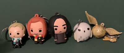 Harry Potter Figural Key rings Total Of 5 | eBay