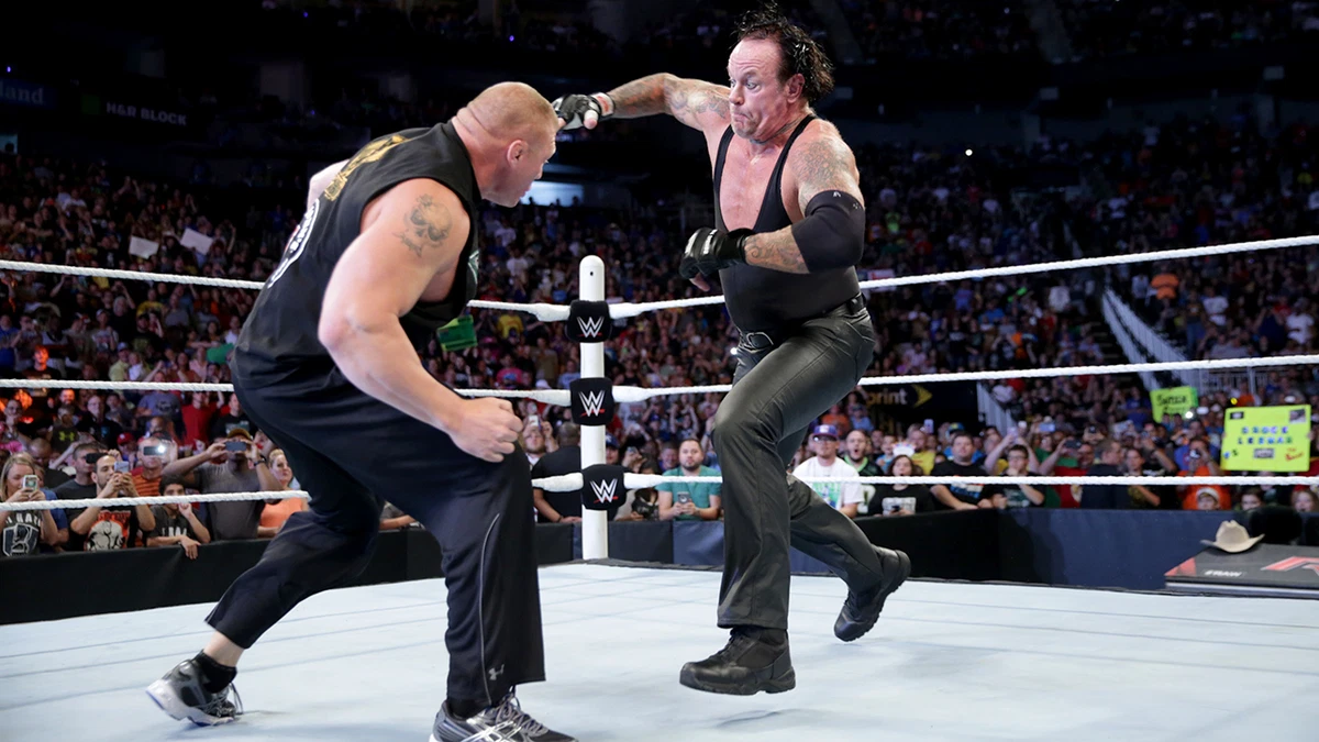 Undertaker Vs Brock Lesnar