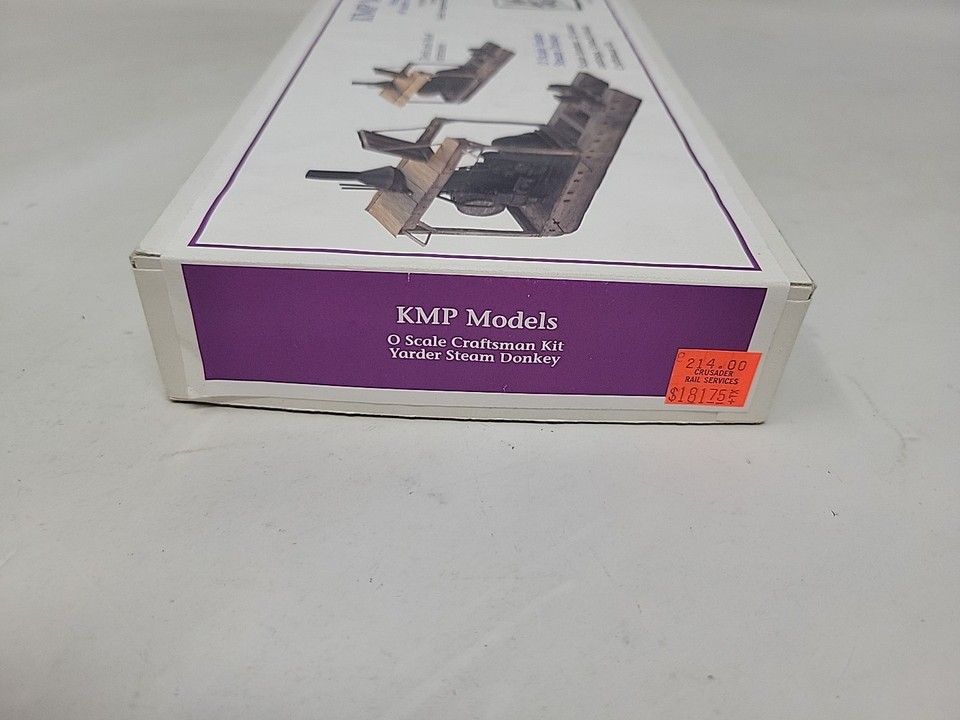 KMP Models O-scale Yarder Steam Donkey Craftsman Model Kit NEW | eBay