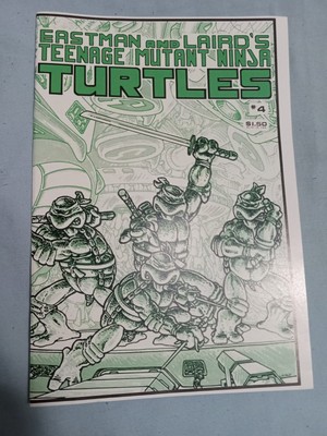 Teenage Mutant Ninja Turtles #4 (Mirage Studios June 1985) 1st Print | eBay
