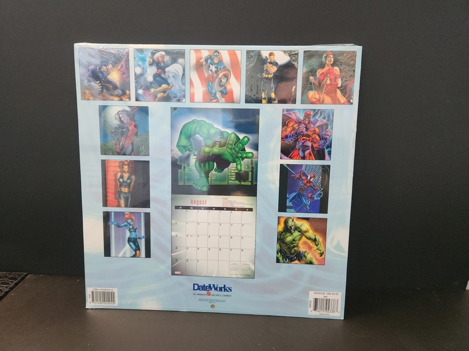 Ultimate Marvel 16 Month 2004 Wall Calender Unopened DateWorks American ...