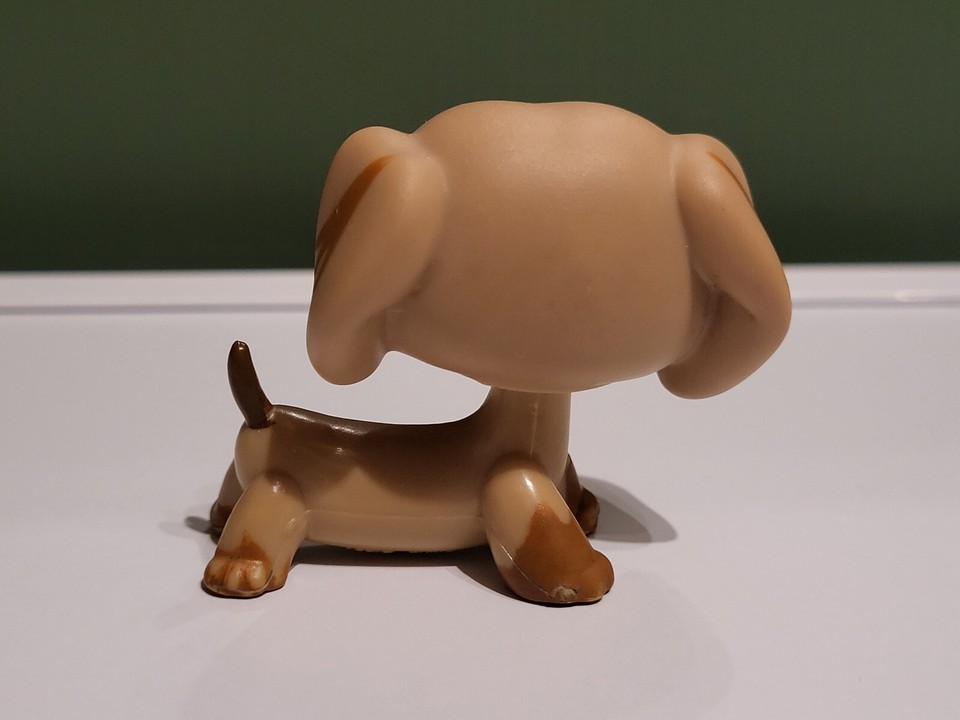 LPS #518 LITTLEST PETSHOP ORIGINAL AUTHENTIC CHIEN TECKEL DOG DACHSHUND ...