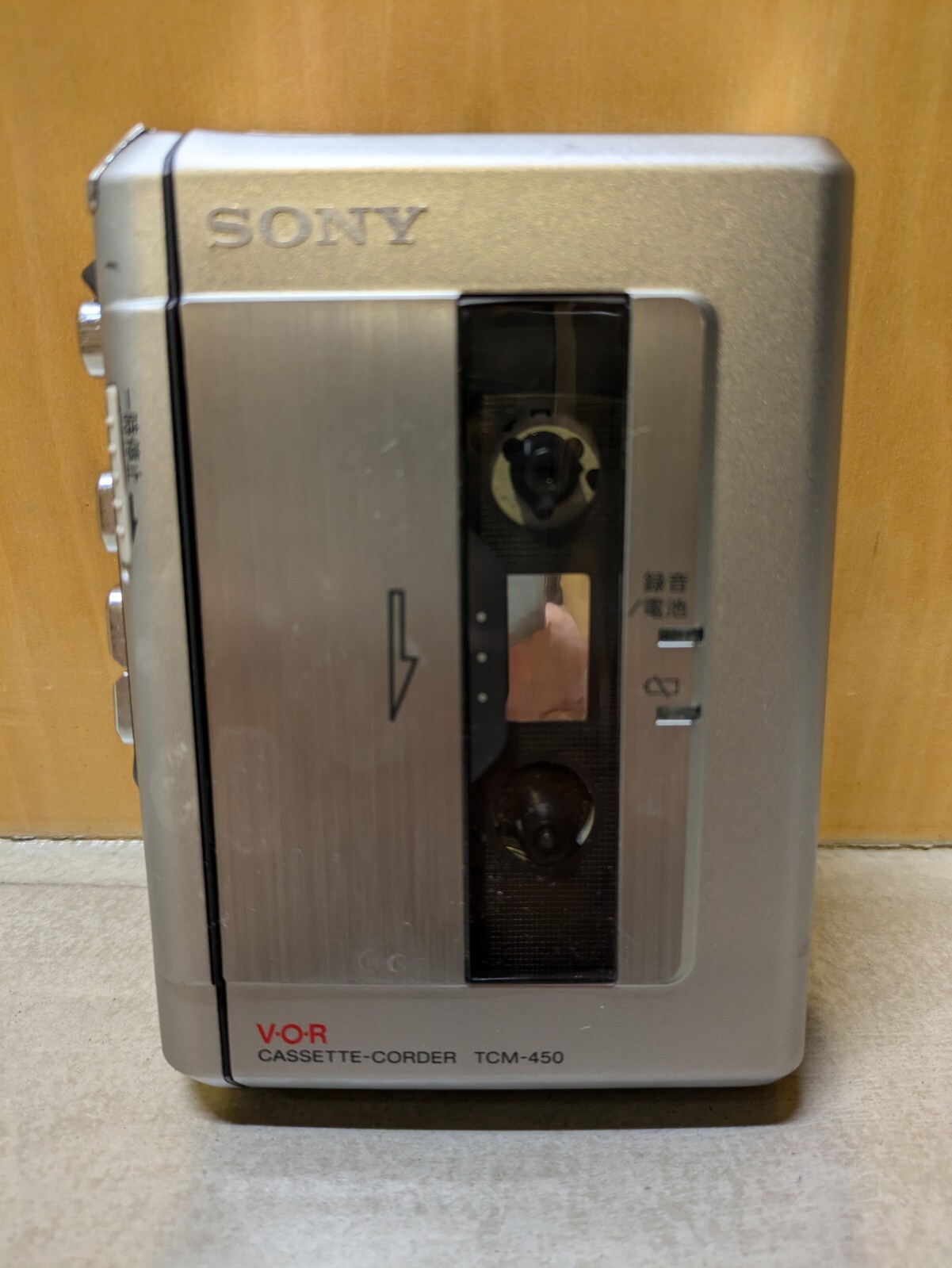 SONY TCM-450 WALKMAN Cassette Tape Recorder Player Portable Confirmed ...