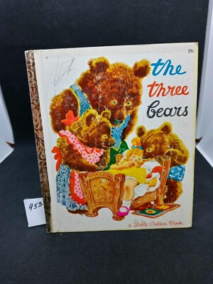 LITTLE GOLDEN "THE THREE BEARS" BY ROJAN KOVSKY PUBLISH BY GOLDEN PRESS ...