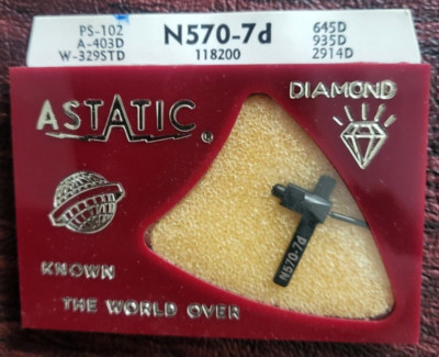 Astatic N570-7d - NOS Turntable Stylus Needle, R.C.A. (118200) | eBay