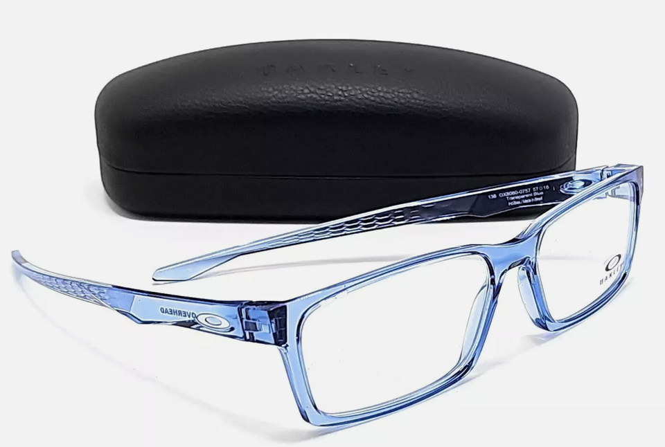 Oakley Reading Glasses OX8060-0757 57-16 Blue Frames Readers Large ...