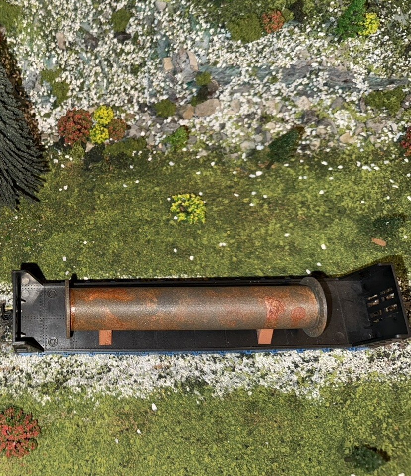 1:87 Ho Scale Rusty Flange Pipe Load (4.5in) (Real Rust) | eBay