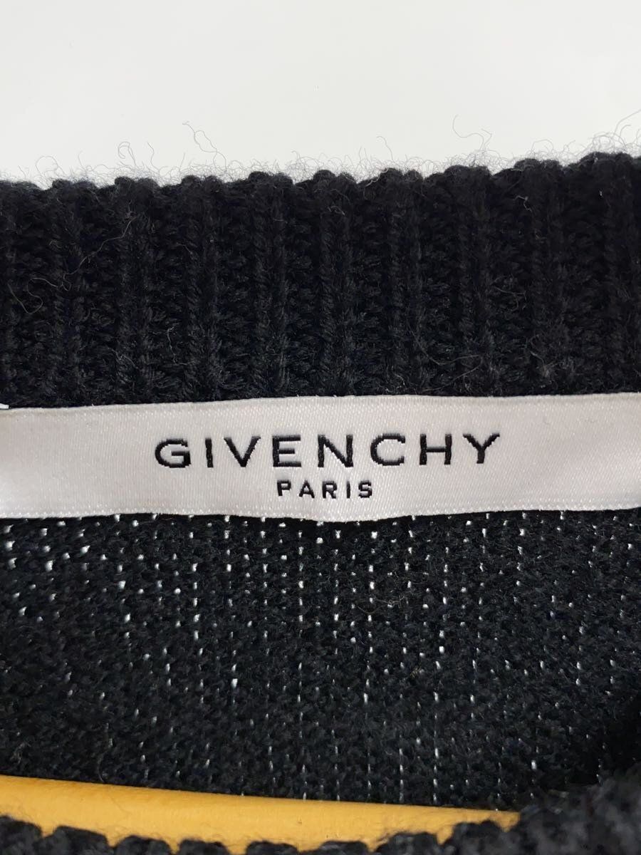 GIVENCHY knit sweater 18AW (thick wool Black BM900G400M Used GIVENCHY knit sweater 18AW (thick wool Black BM900G400M Used